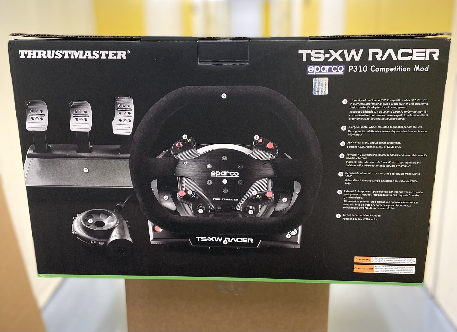 Thrustmaster TS-XW Racer Sparco P310 Steering Wheel - Black for sale ...