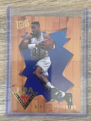 NBA Basketball cards Alonzo Mourning First All-Rookie Team | eBay