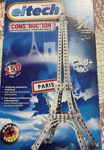 eitech Eiffel Tower Construction The Creative Metal Building Kit New Sealed | eBay