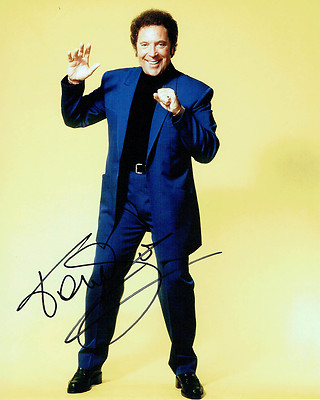 Tom JONES SIGNED Autograph 10x8 Photo Music Welsh Singer LEGEND AFTAL ...