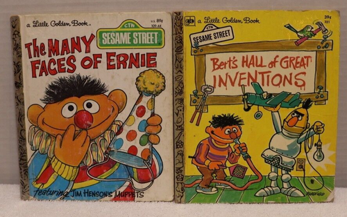 Little Golden Books Sesame Street Ernie and Bert Children's Hardback ...