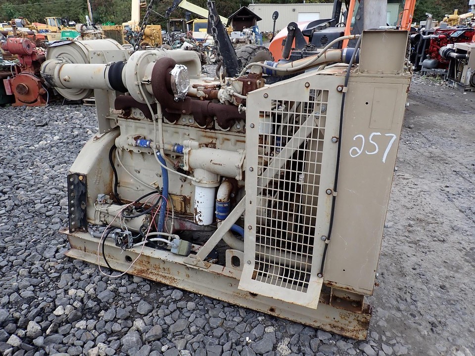 1981 Cummins NT855-G Turbo Diesel Engine POWER UNIT! VIDEO! BIG CAM 855 ...