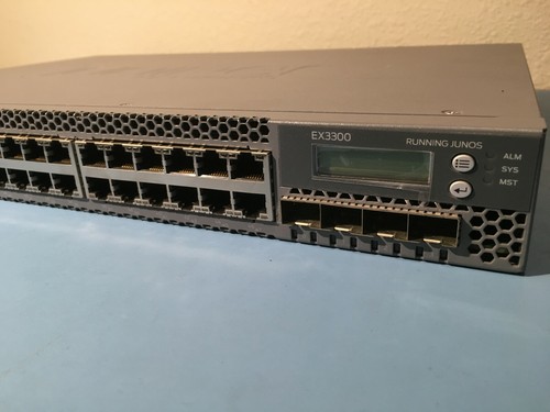Juniper Networks EX3300-48T 48 Port Gigabit 4x 10 GbE SPF+ Ports Switch ...
