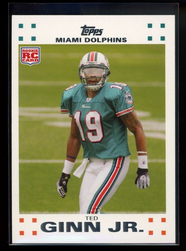 2007 Topps #4 Ted Ginn Jr. Exclusive Rookies | eBay