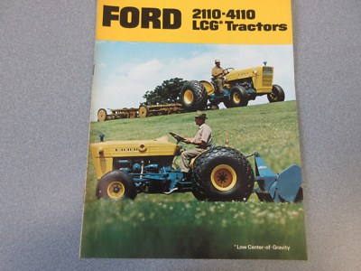 Ford 2110-4110 LCG Tractors Sales Brochure | eBay