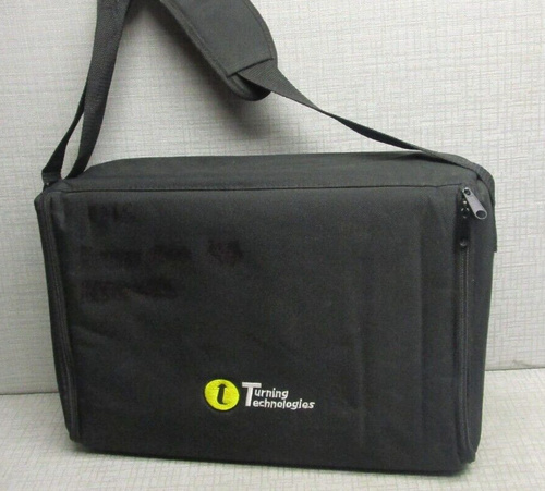 TURNING TECHNOLOGIES CASE + CD + 32 RESPONSE CARD CLICKERS SET NXT LCD ...