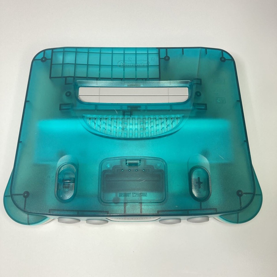 Nintendo 64 Clear Blue N64 Console - Region Free - Choose Controller ...