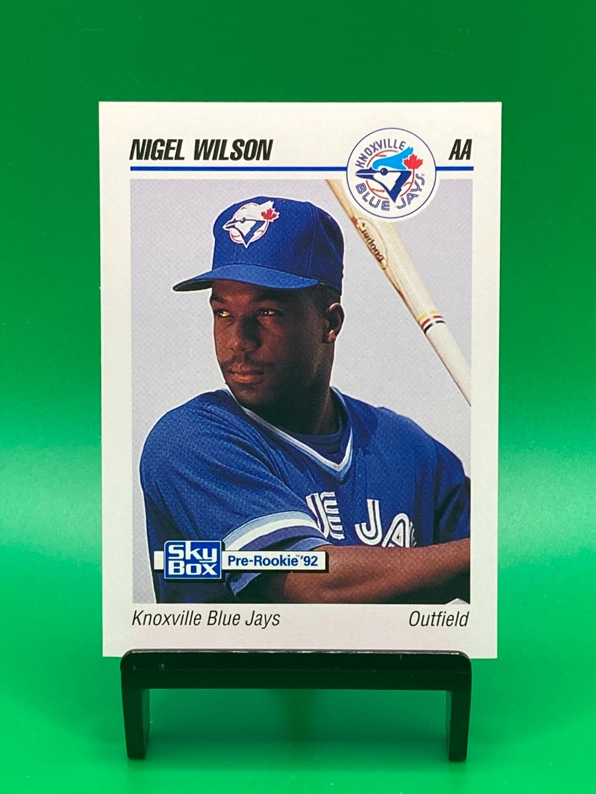 1992 SkyBox Pre-Rookie - AA Packs #168 Nigel Wilson (RC) for sale ...