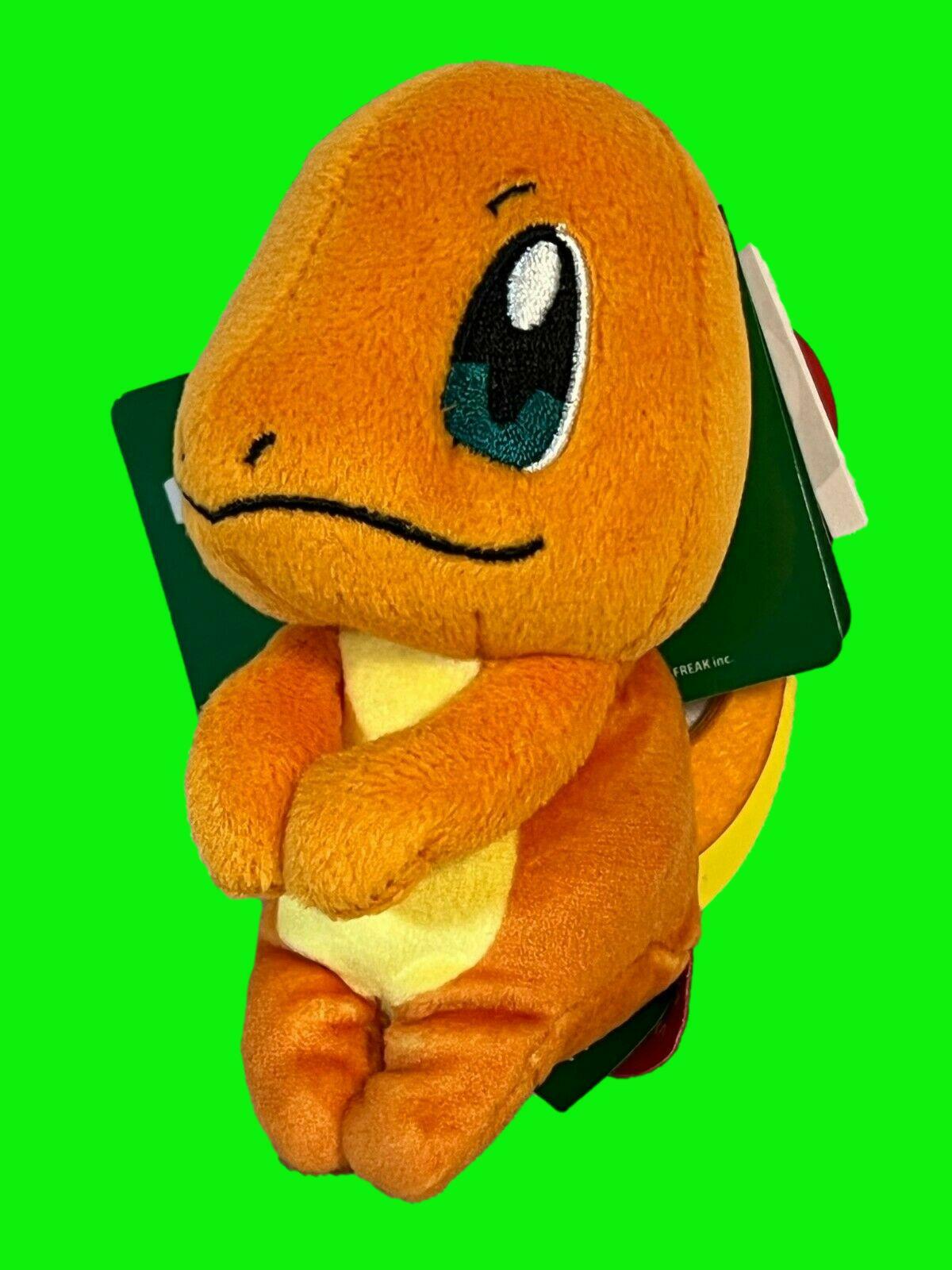 Takara Tomy Arts Pokemon A little bit Plush Charmander 110mm 4.33inch ...