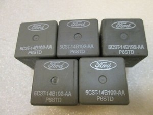 5X FORD FUSION LINCOLN MERCURY MULTI PURPOSE 4 PIN RELAYS 5C3T-14B192 ...