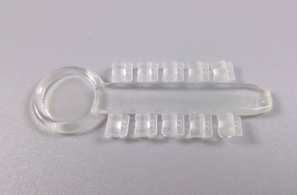 Dental Orthodontic Rotation Wedges Rubber Elastics For Brackets ...