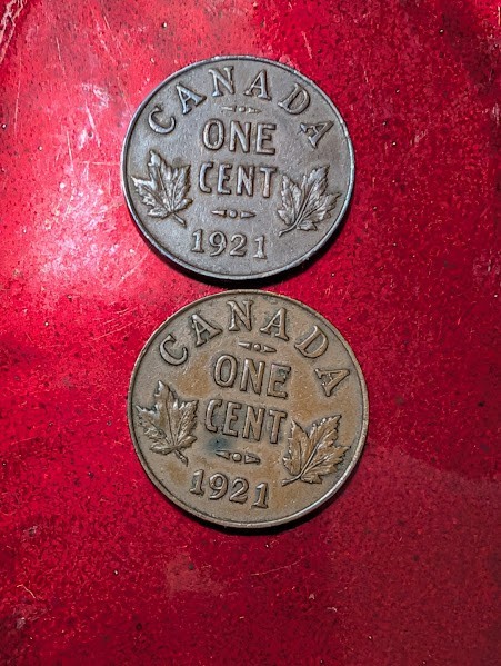 1921 CANADA GEORGE V 1 ONE CENT BRONZE ONE COIN PER ORDER #706 | eBay