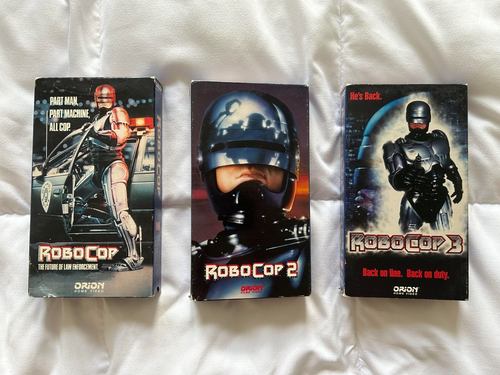 Robocop 1, 2, 3 Trilogy Vhs Tapes | eBay