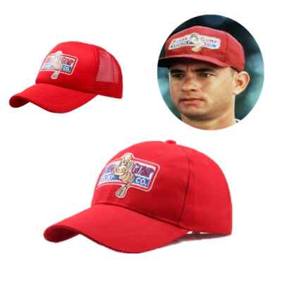 Adult Forrest Bubba Gump Red Cap Shrimp CO. Baseball Hat Forrest Gump ...