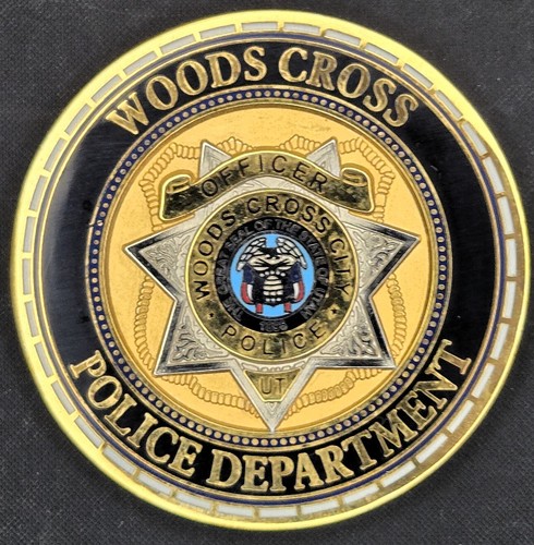 Woods Cross Police Department Challenge Coin | eBay