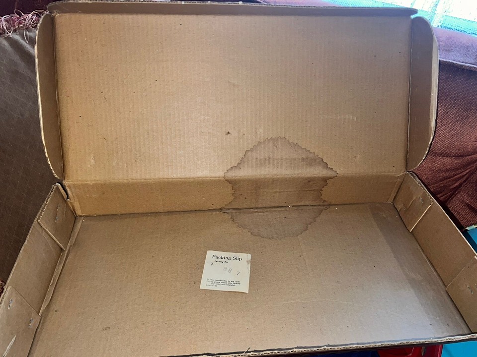 Vintage Marx Talking Railroad Set Box ONLY 1950’s good condition 24” x ...