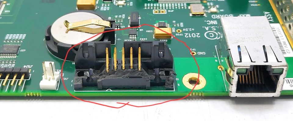 Sea Tel Inc. MXP Board PCB 133372 REV.H Logic Analyzer Probe Adapter | eBay