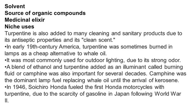 100 Pure Gum Spirits of Turpentine 16 Oz by HUMCO Natural Turps USA for ...