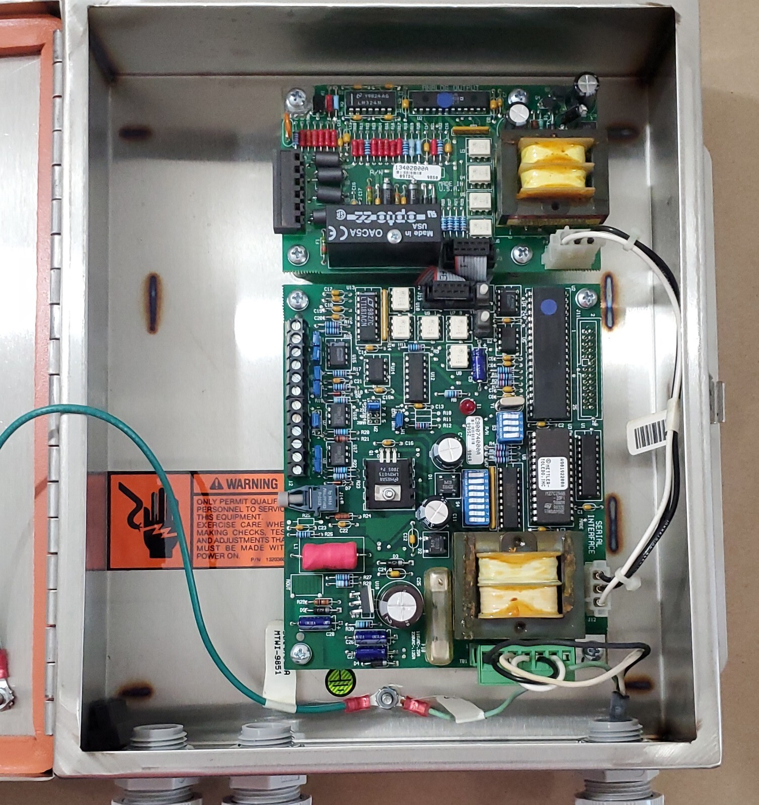 *NEW OLD STOCK* Mettler-Toledo 9325 Output Module 120/230V 50/60Hz ...