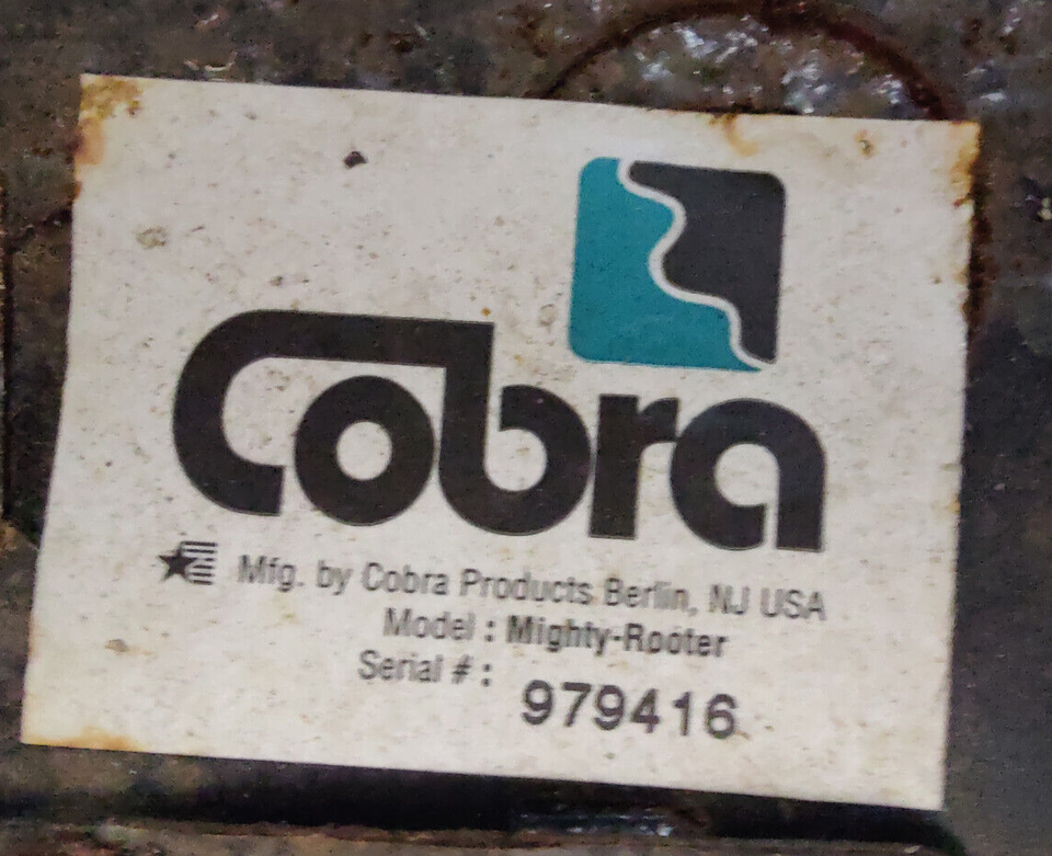 COBRA MIGHTY-ROOTER 979416, Drain Cleaning Tools | eBay