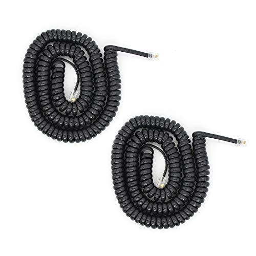 Telephone Handset Cord Detangler Cable Pure-Copper Coiled 1.56 to 13 ...