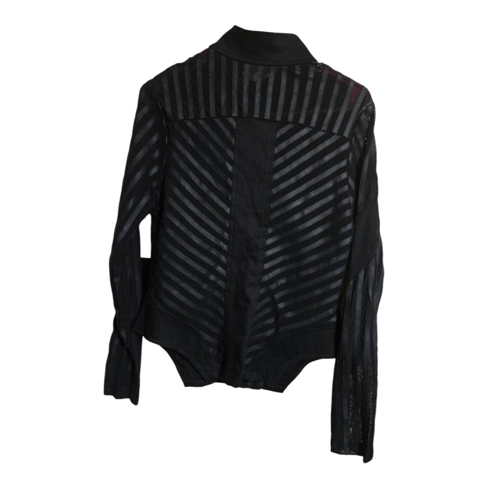 lip service jacket Women XL Black Gothic Grudge Witchy Party Hippie ...