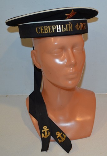 Capless Cap Northern Fleet Navy Combat Marine Military Uniform Soviet ...