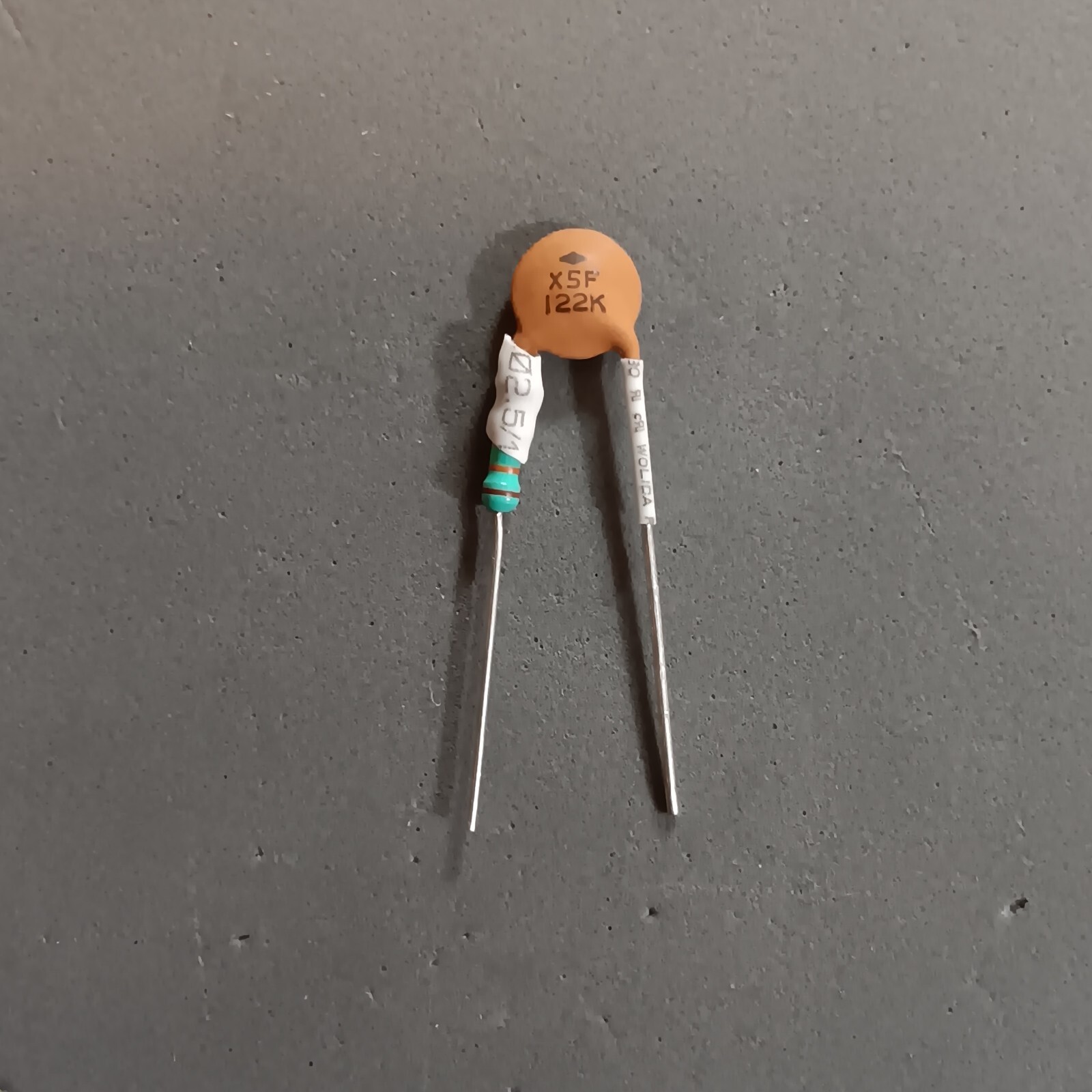 TREBLE BLEED Kinman Spec "Classic" 1.2nF Centralab Ceramic Cap, 130K ...