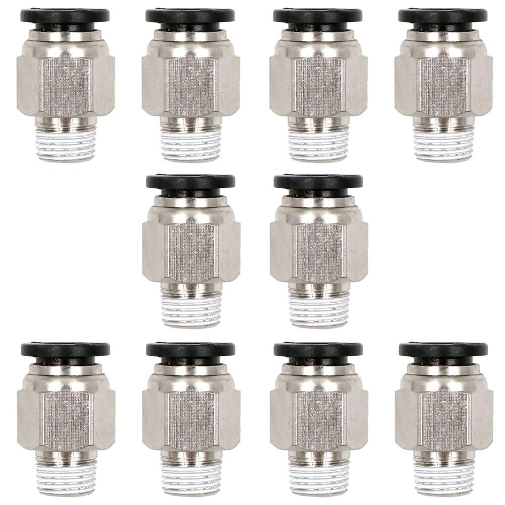 Pneumatic Push Lock Fittings Utah Pneumatic 6mm Od To 6mm Push To