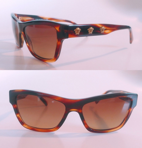 Versace Mod. 4344 Medusa Tortoise Sunglass Frames Brown Gold | eBay