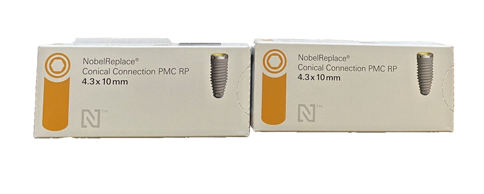 Nobel Biocare NobelReplace Conical Connection PMC RP 4.3 x 10 mm - [1 ...