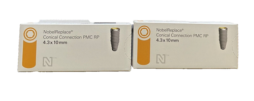 Nobel Biocare NobelReplace Conical Connection PMC RP 4.3 x 10 mm - [1 ...