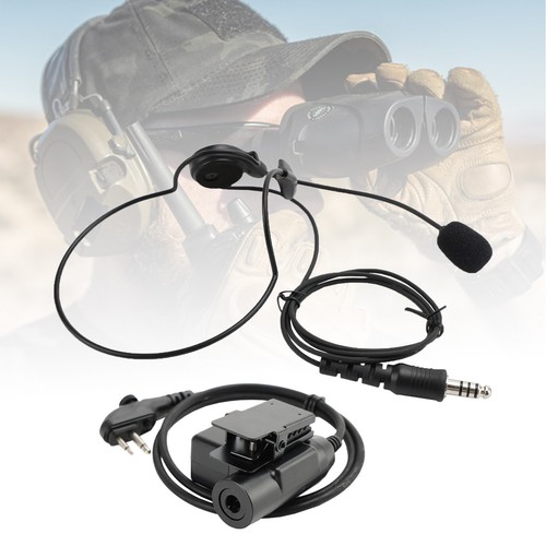 7.1-C7 Rear Mount Plug Tactical Headset 6Pin U94 PTT Fit HYT TD500 ...