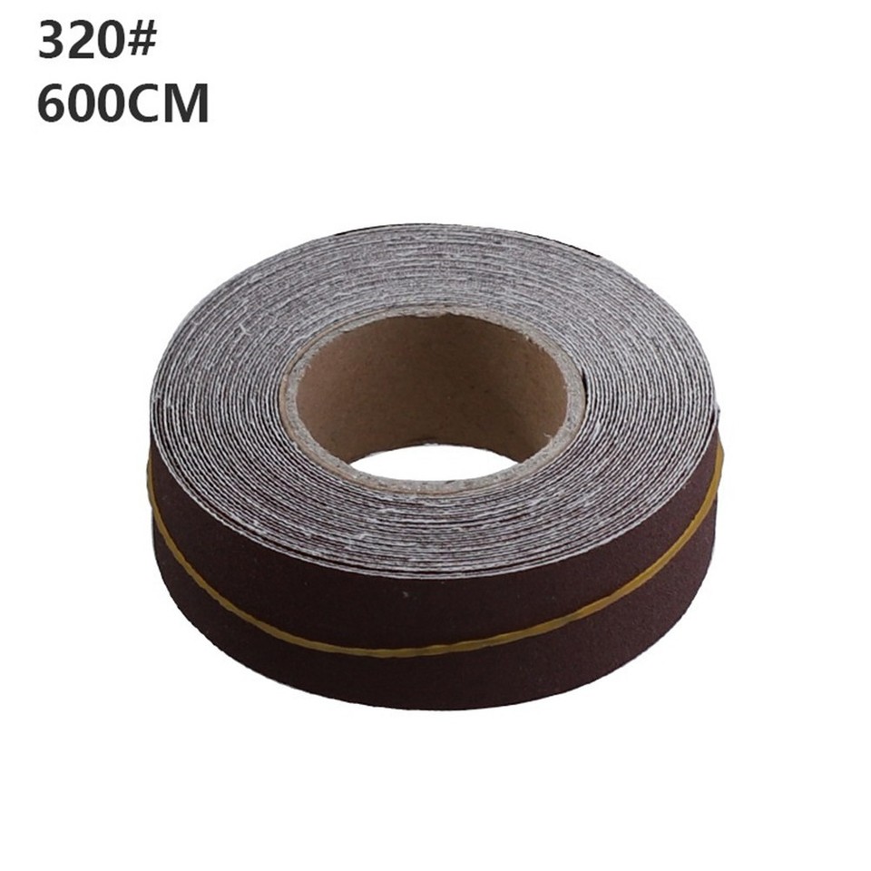 Sandpaper Abrasive Paper Five Sizes Grinding Tools 6 Meters Emery Cloth ...