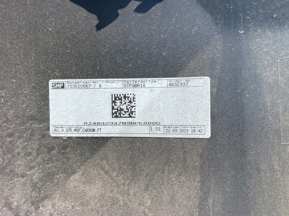 2023-2024 BMW I7 G70 M-SPORT Rear Bumper Cover BLUE OEM *NOTE | eBay