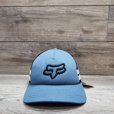 Fox Racing Cap Hat Adult Mens Embroidered Logo Adjustable SnapBack ...