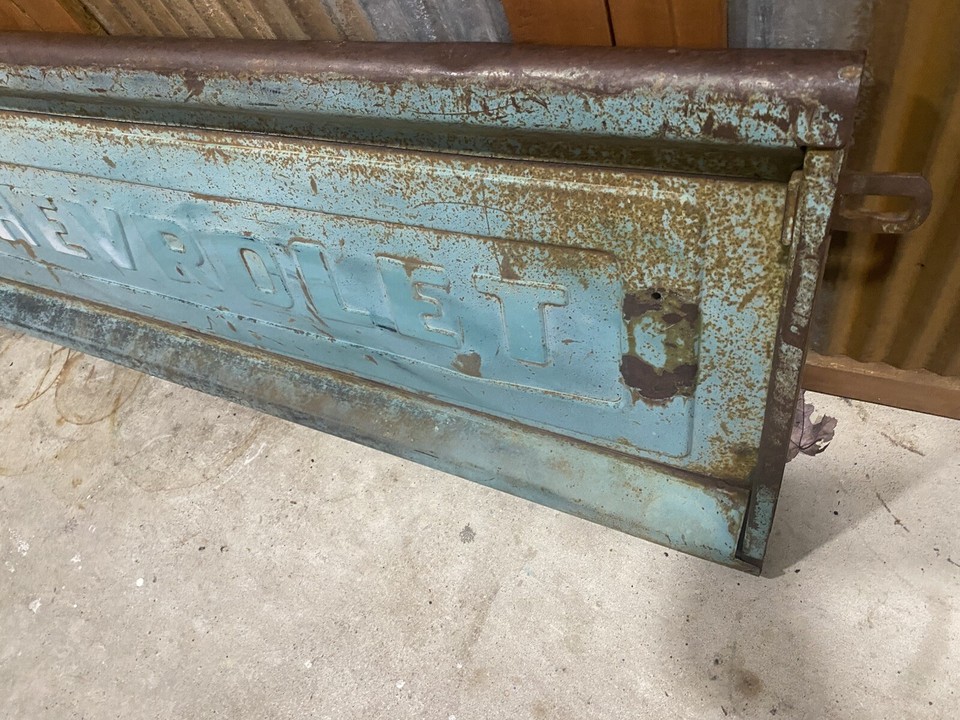 55-59 60-66 67-72 Chevy Chevrolet Stepside Truck Tailgate Original ...