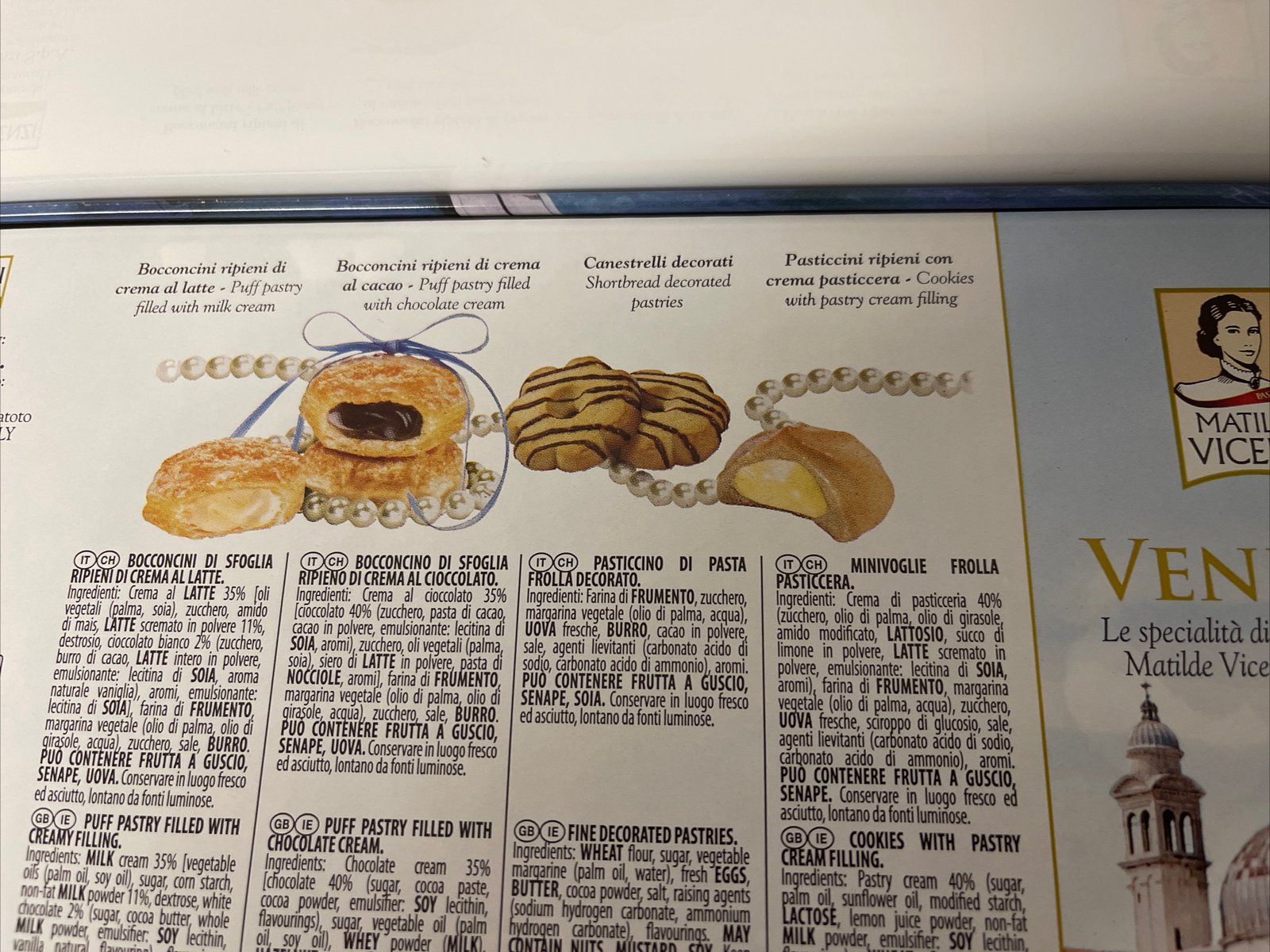 matilde vicenzi italian biscuits tin 907g Christmas gift , pastries ...