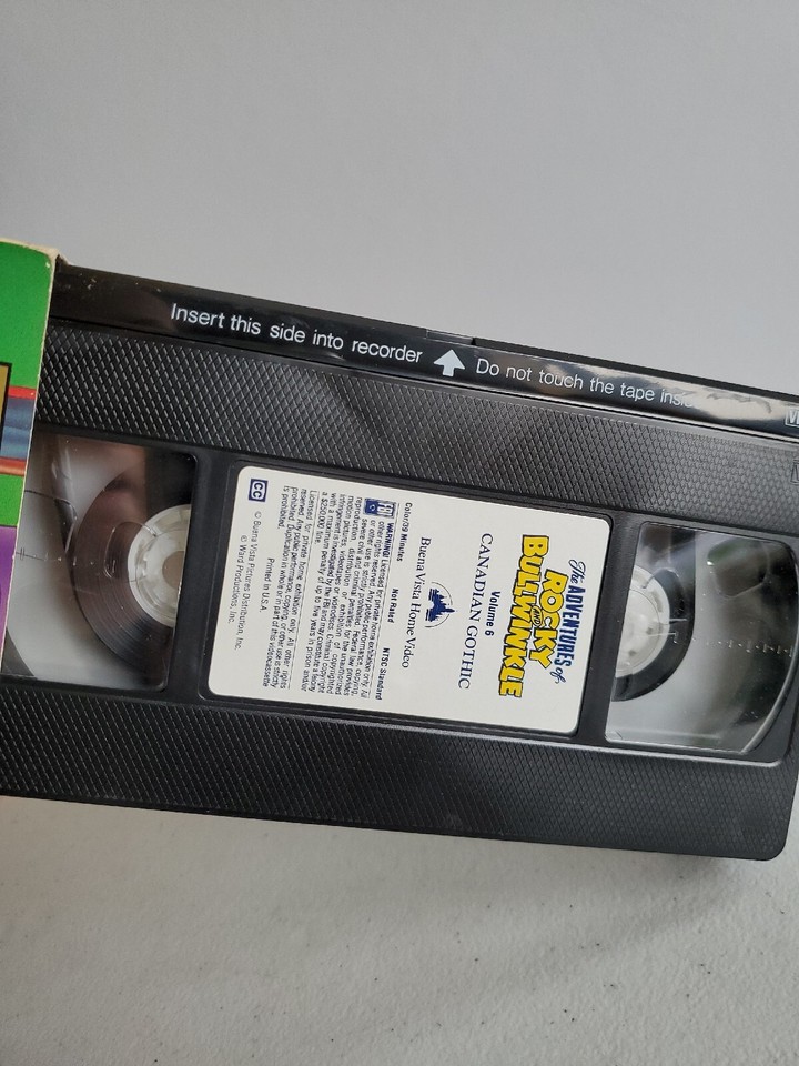 The Adventures of Rocky Bullwinkle - Vol. 6: Canadian Gothic (VHS, 1991 ...
