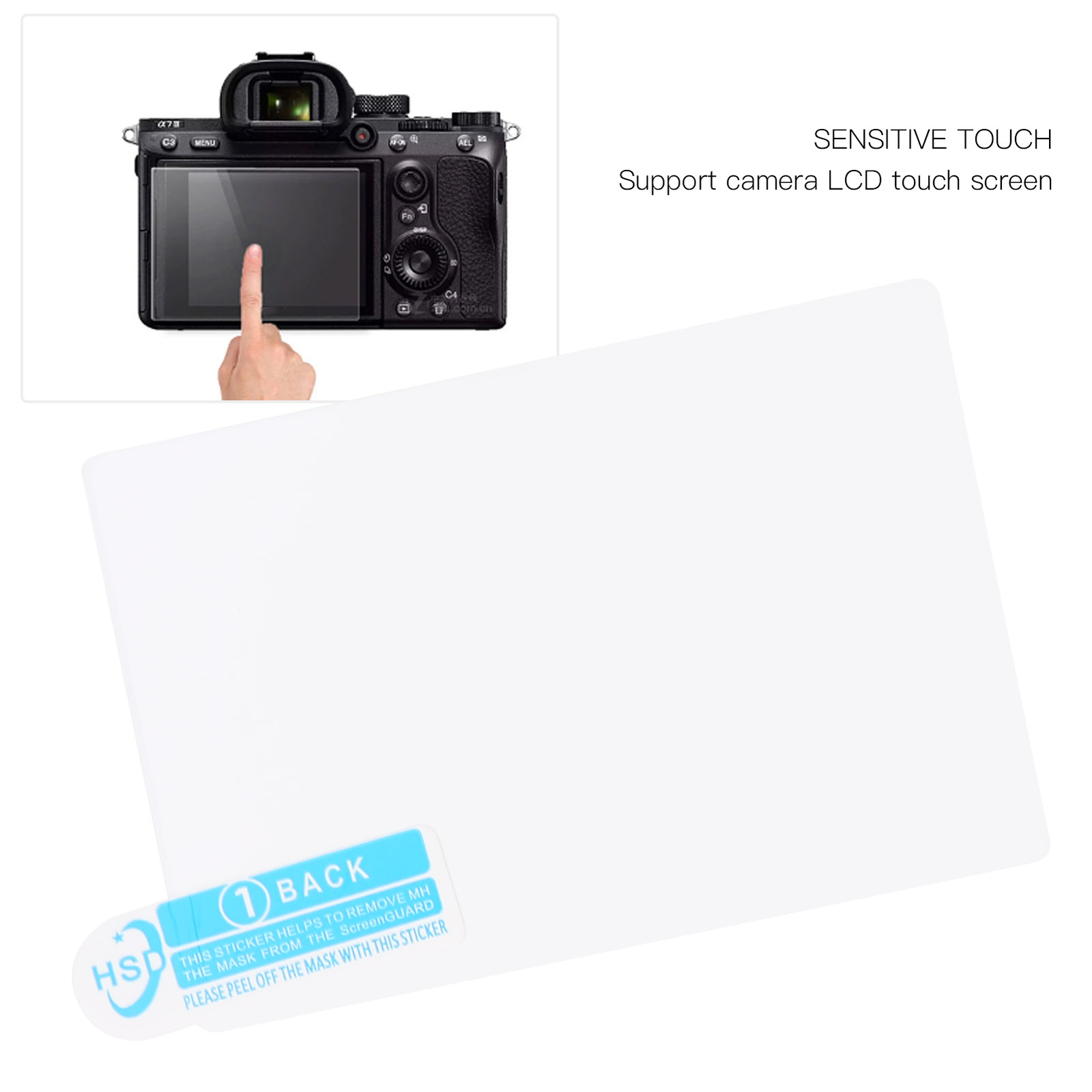 LCD Screen Protector Compatible For 700D/800D/70D/80D/90D/850D Tempere ...
