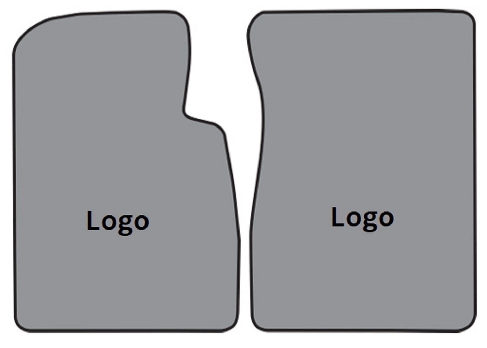 ACC 1959-1965 Ford Ranchero Custom Logo 2pc Loop Floor Mats | eBay