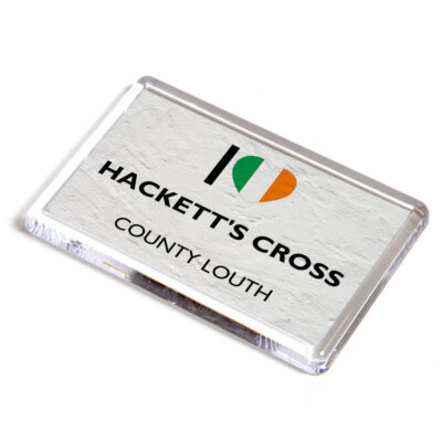 FRIDGE MAGNET - I Love Hackett's Cross, County Louth - Ireland | eBay