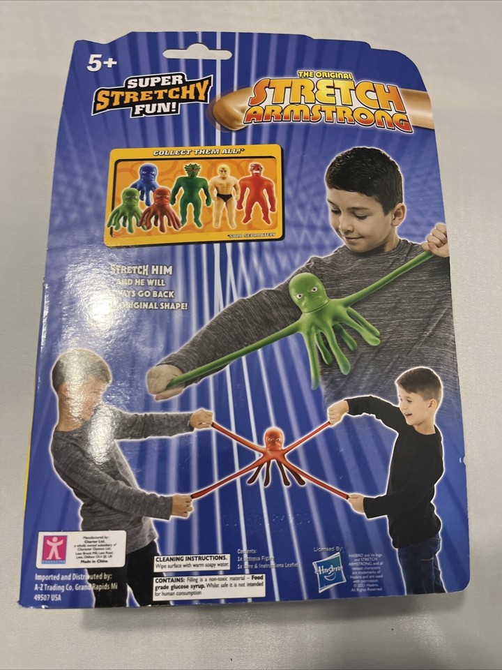 The Original Stretch Armstrong Octopus Action Figure New Factory Sealed ...