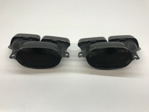 MERCEDES BENZ C63 C AMG TAIL PIPE EXHUAST COVER TIPS SET A2054900427 ...