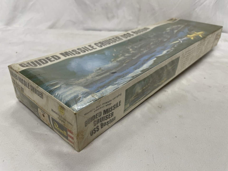 Revell Guided Missile Cruiser USS Boston Model Kit Sealed | eBay