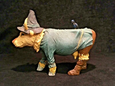 Wizard Of Oz Scarecow Cow #7243 Westland Cows On Parade 2002 w/ Box ...