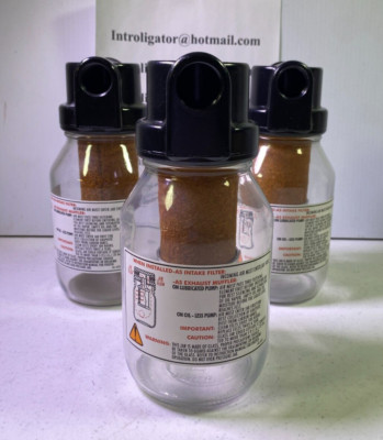 Gast, Intake Filter - Exhaust Muffler, AA900D with AC393 Felt Cartridge ...