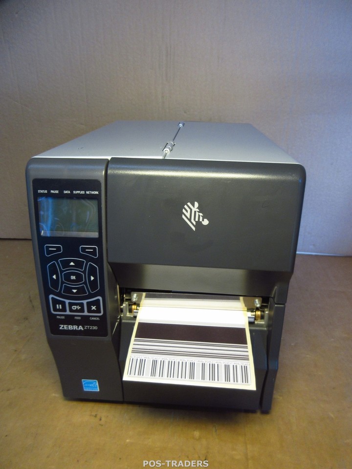 Zebra ZT230 Network USB 104mm Direct Thermo Barcode Label Drucker ...