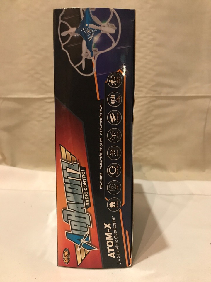 NKOK Air Banditz Radio Control ATOM-X 2.4GHz Micro Quadcopter Green | eBay