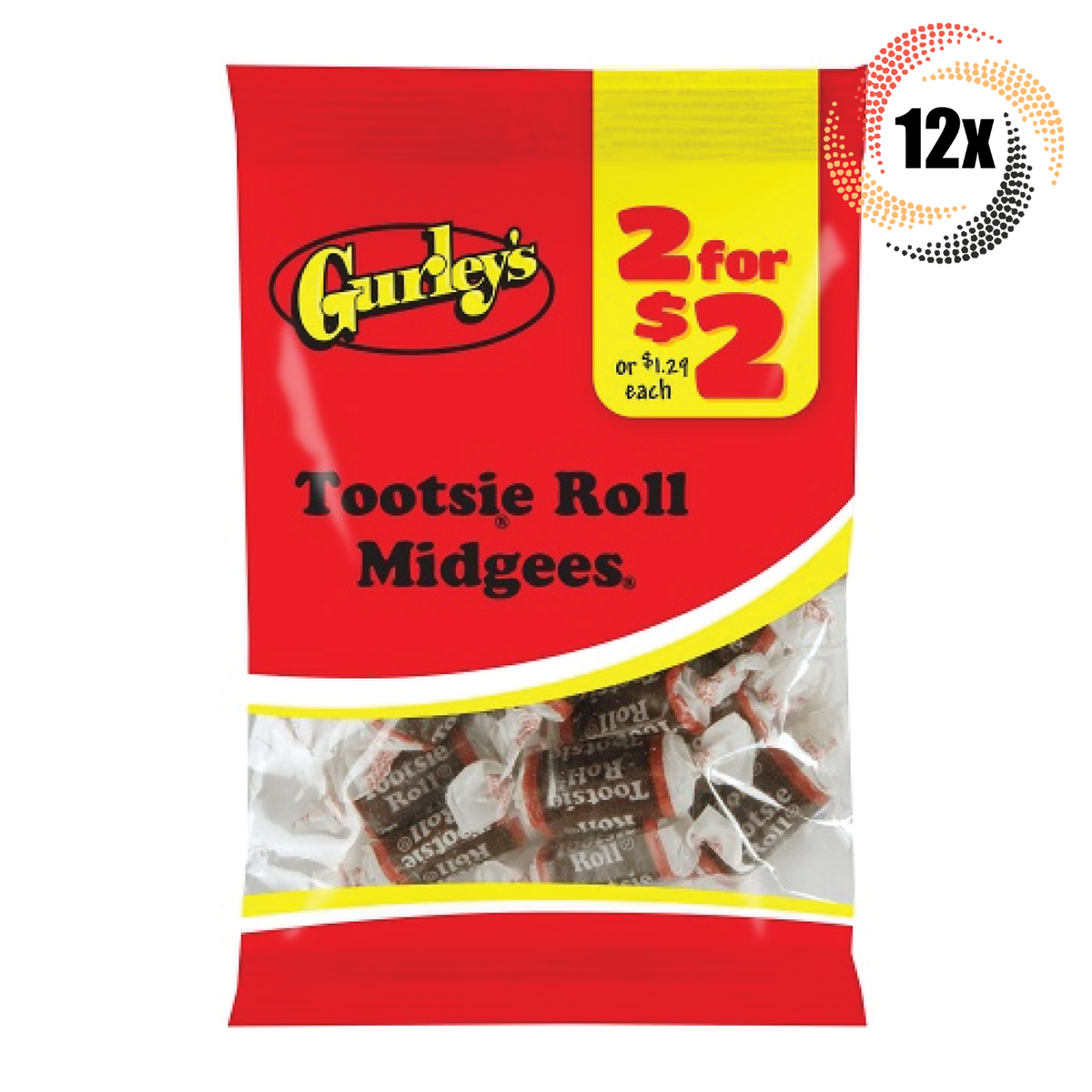 Valentine Tootsie Roll Midgees